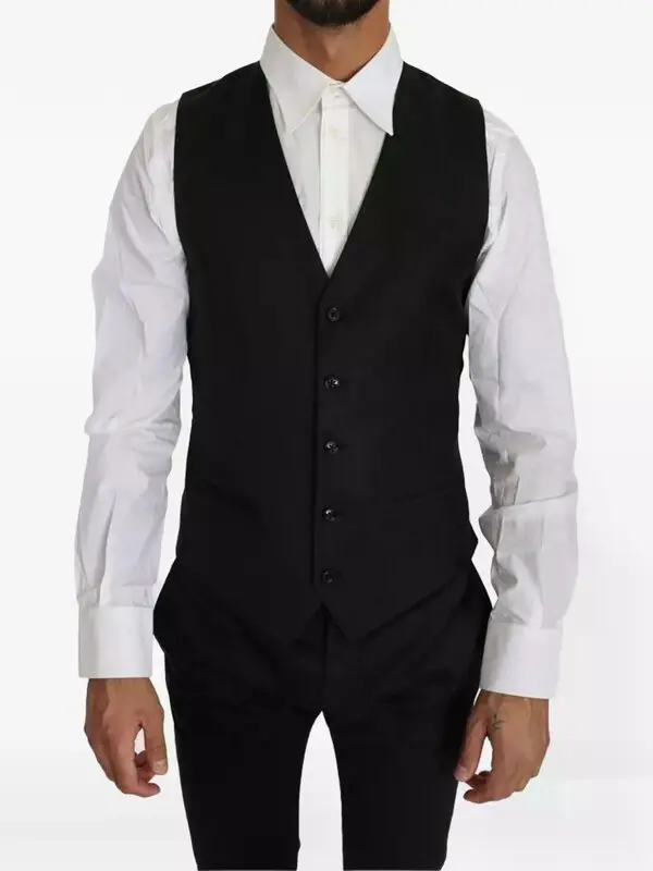 Dolce & Gabbana Staff V-neck Waistcoat