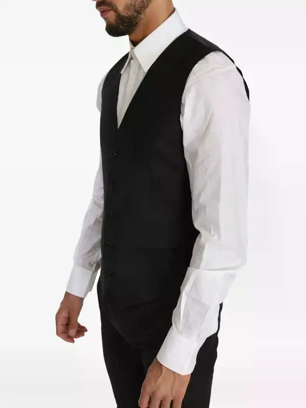 Dolce & Gabbana Staff V-neck Waistcoat