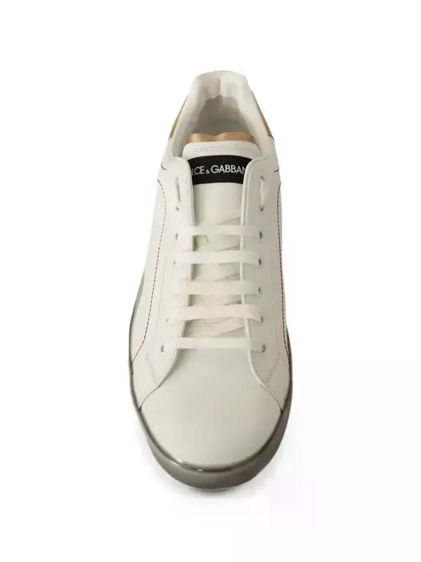 Dolce & Gabbana Portofino Leather Sneakers