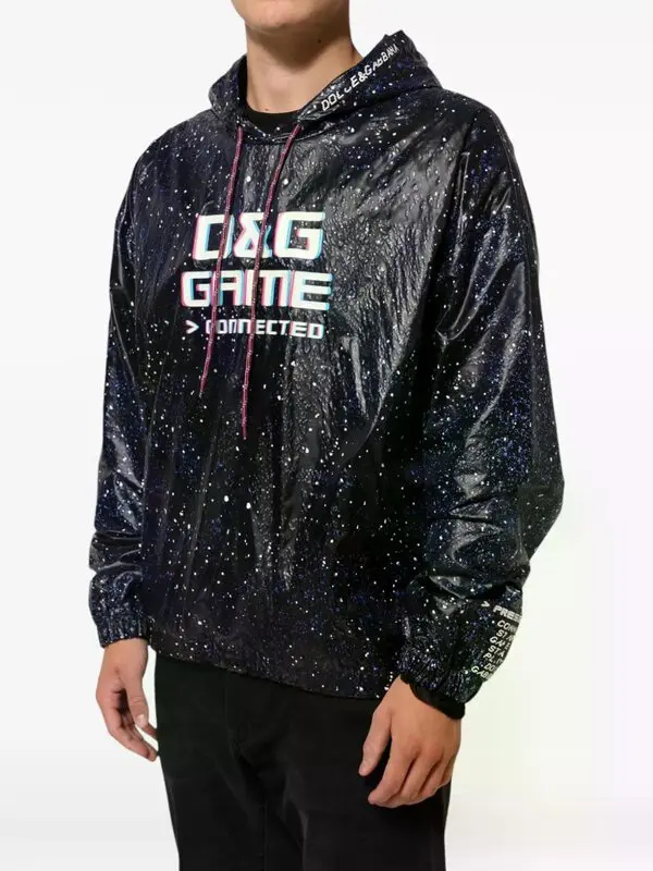 Dolce & Gabbana Game Splatter-print Hoodie