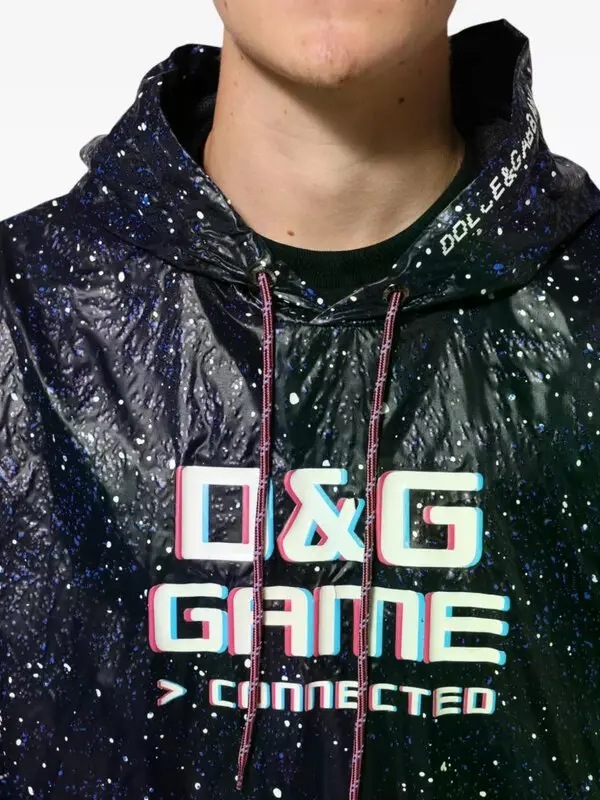 Dolce & Gabbana Game Splatter-print Hoodie