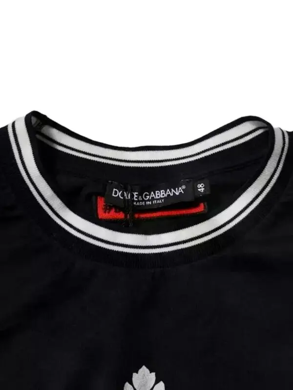 Dolce & Gabbana Logo-print Crown-motif T-shirt