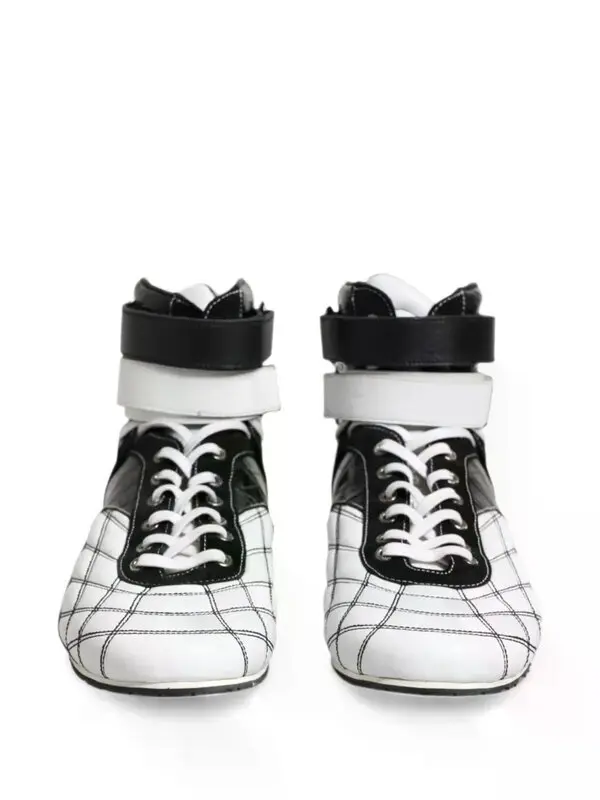 Dolce & Gabbana Quilted Touch-strap Sneakers