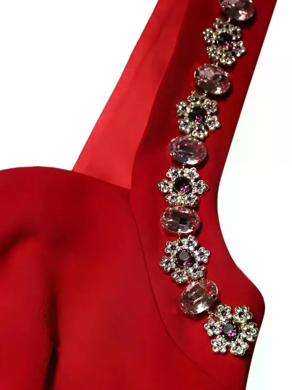 Dolce & Gabbana Embellished Mermaid Maxi Dress