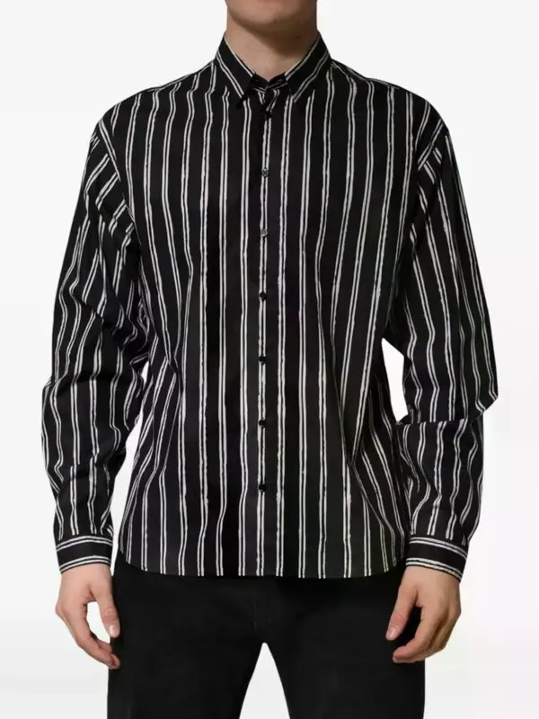 Dolce & Gabbana Stripe-print Cotton Shirt