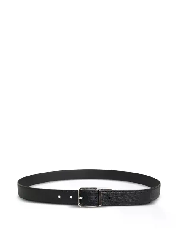 Dolce & Gabbana Textured Leather Belt