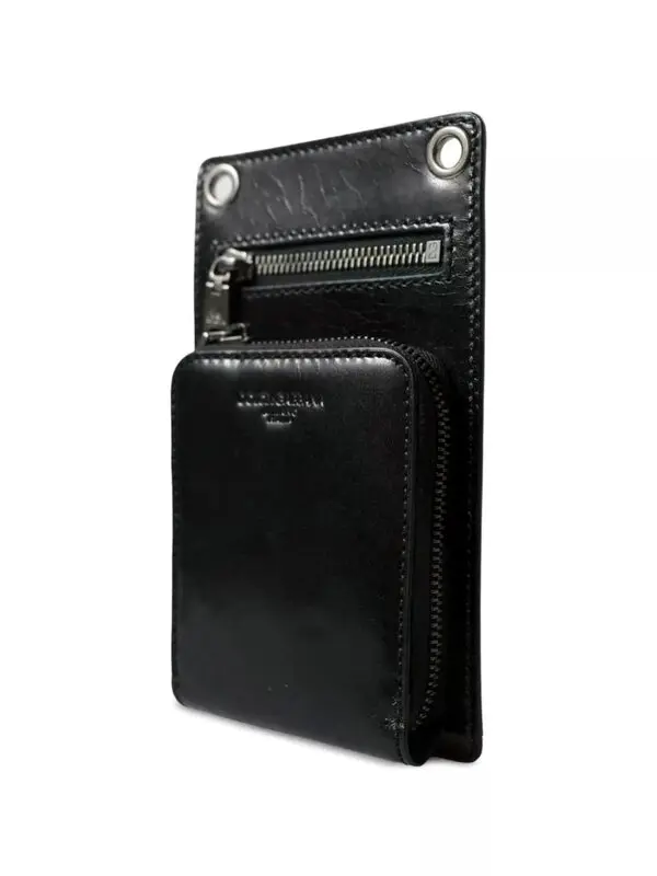 Dolce & Gabbana Eyelet-detail Leather Wallet
