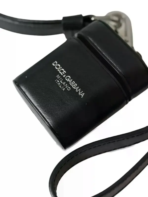 Dolce & Gabbana Logo-print Strap-detail Airpods Case