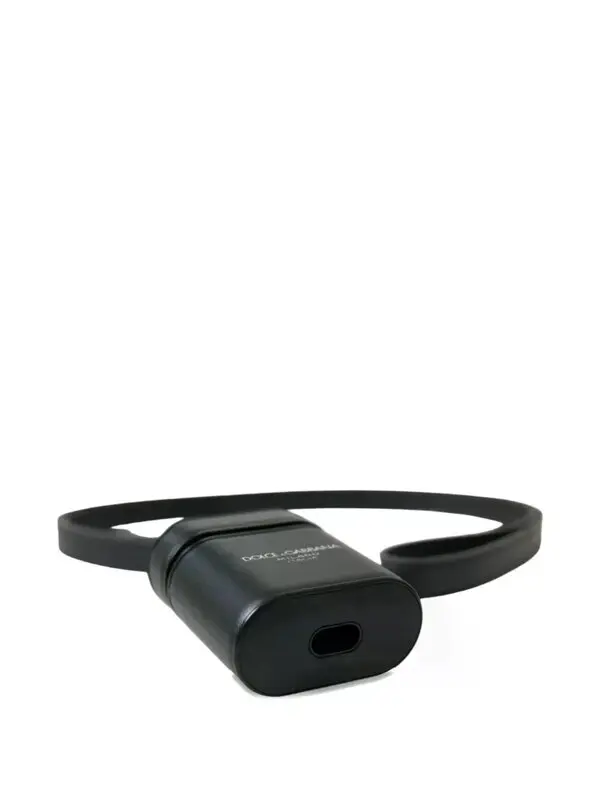 Dolce & Gabbana Logo-print Strap-detail Airpods Case