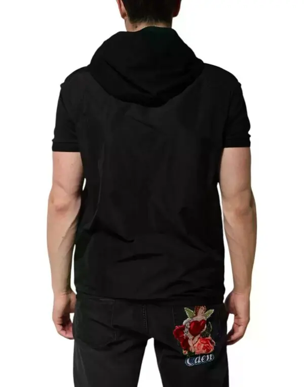 Dolce & Gabbana Logo-plaque Sleeveless Hoodie