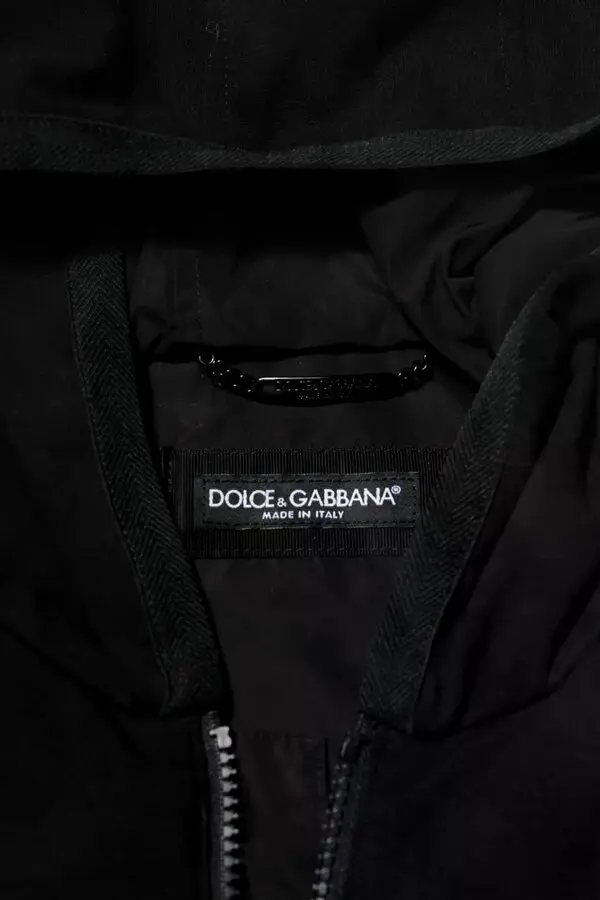 Dolce & Gabbana Logo-plaque Sleeveless Hoodie