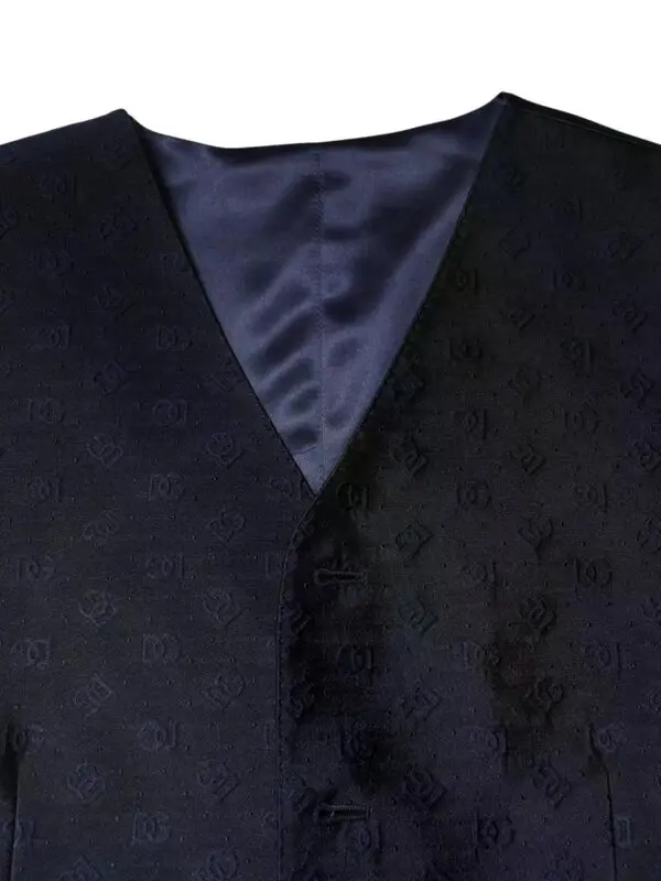 Dolce & Gabbana Logo-embossed Waistcoat