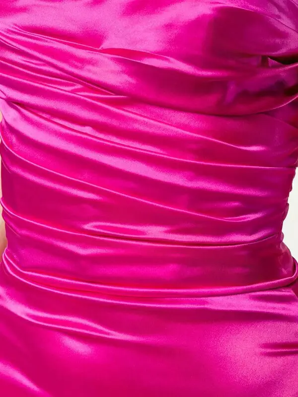 Dolce & Gabbana Ruched Midi Dress