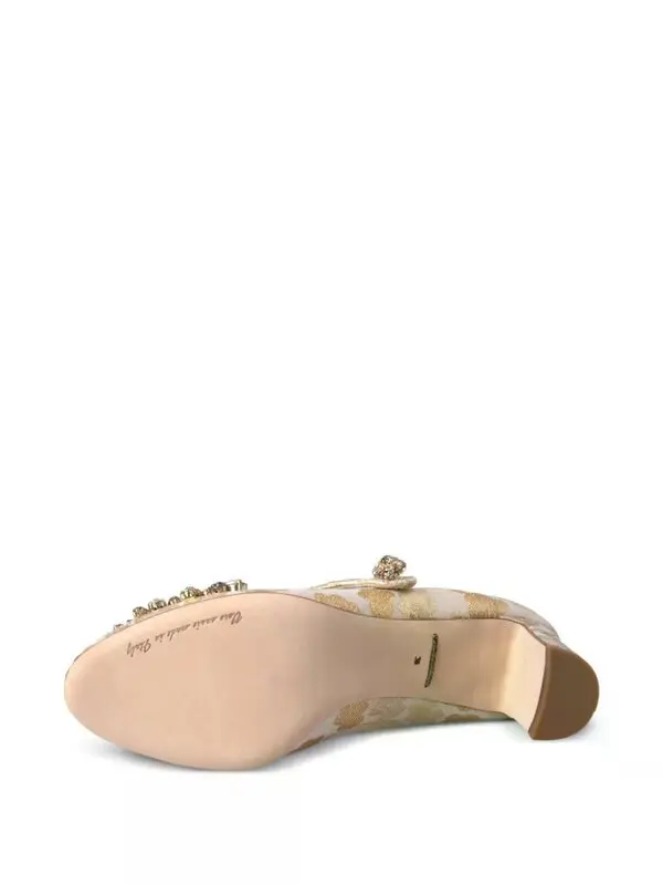 Dolce & Gabbana Crystal-embellished Mary Jane Pumps