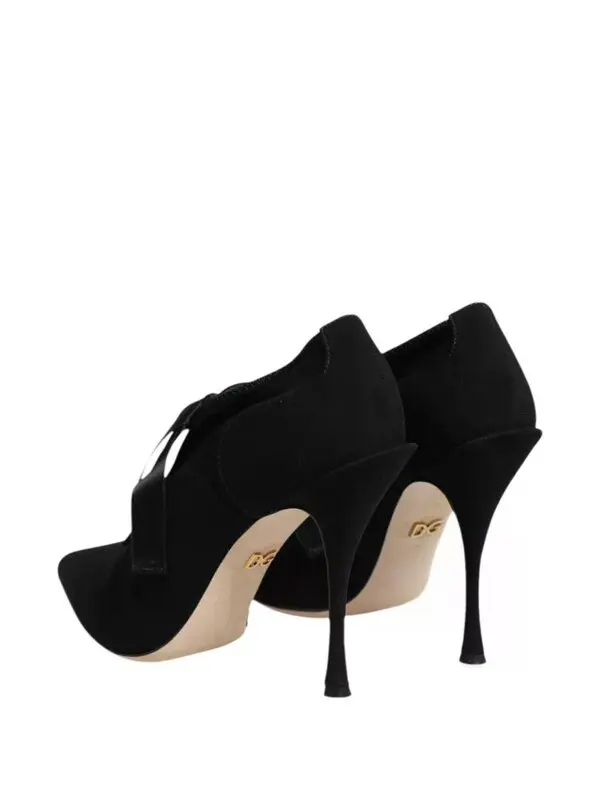 Dolce & Gabbana Lace-up Pointed-toe Stiletto Pumps