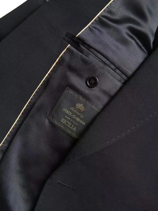 Dolce & Gabbana Double-breasted Sicilia-fit Suit