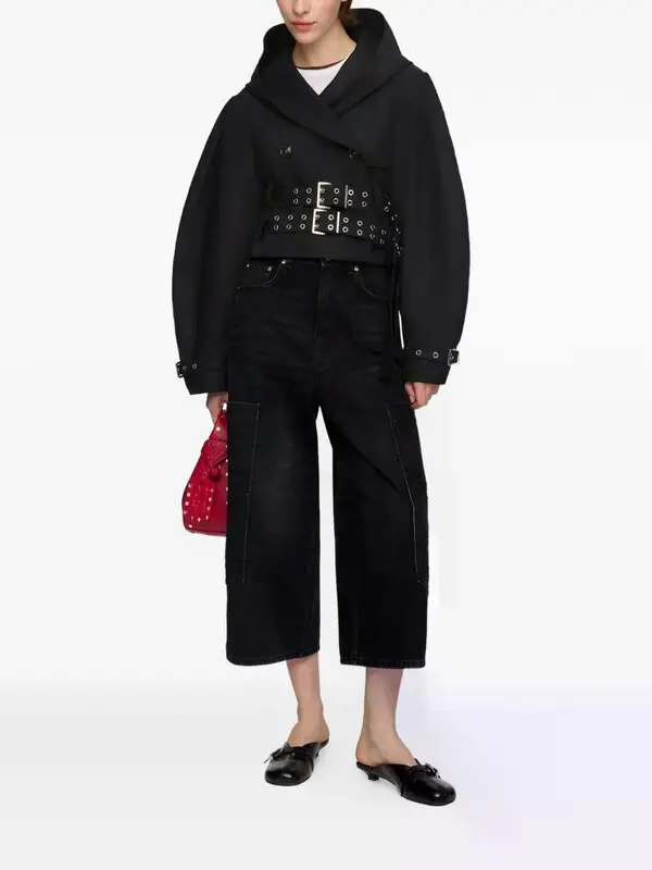 GANNI Double-belt Hooded Jacket