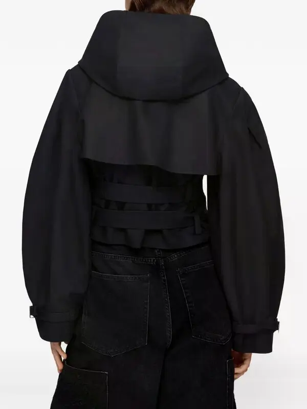GANNI Double-belt Hooded Jacket