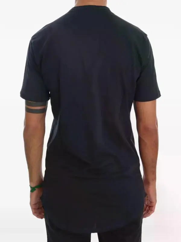 DANIELE ALESSANDRINI Chest-pocket Crew-neck T-shirt