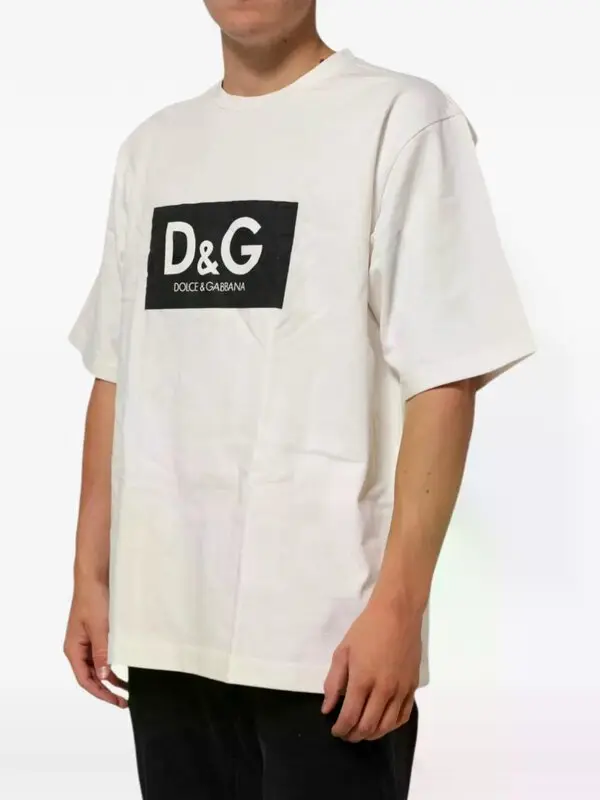 Dolce & Gabbana Logo-print Cotton T-shirt