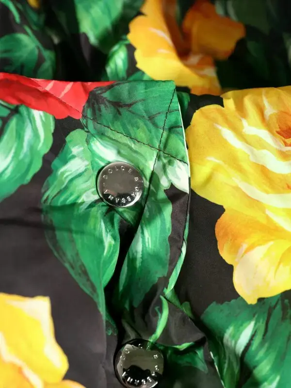 Dolce & Gabbana Floral-print Quilted Hat