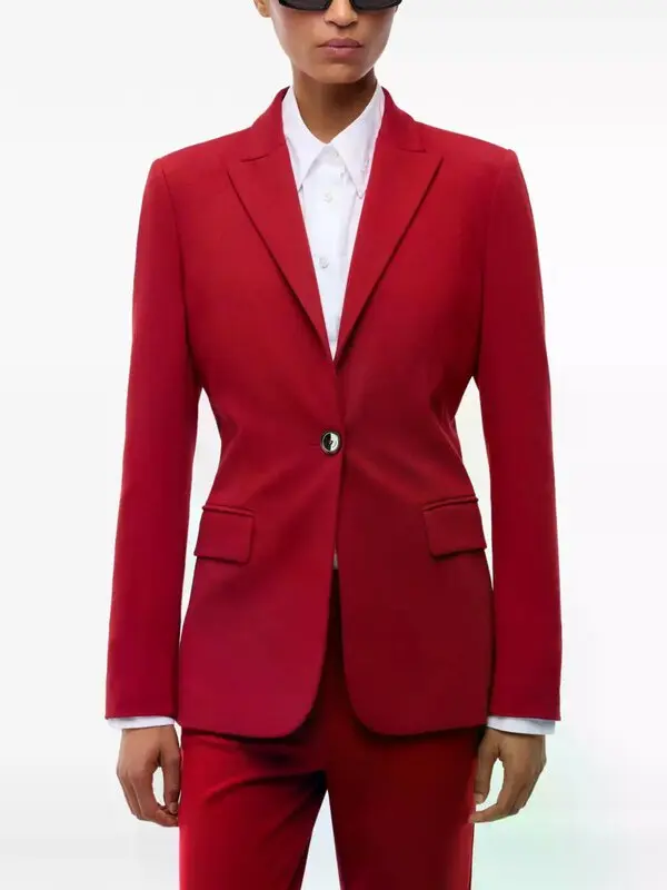 Pinko Single-breasted Peak Lapel Blazer