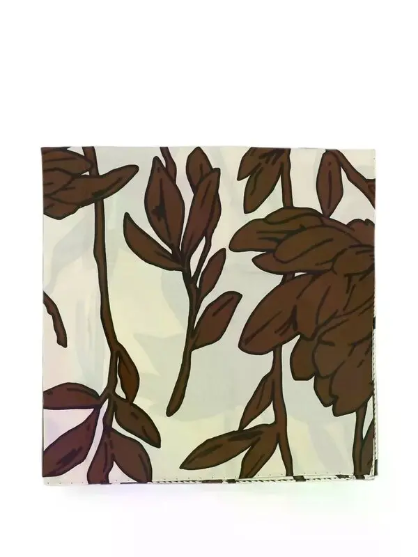 Brunello Cucinelli Floral-print Pocket Square