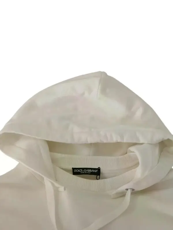 Dolce & Gabbana Logo-embroidered Drawstring Hoodie