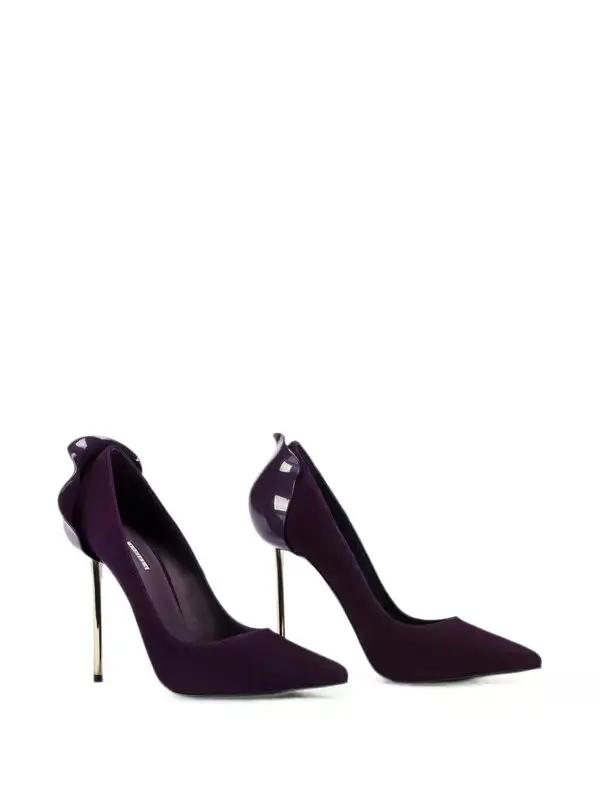 LE SILLA Petalo Suede Pumps