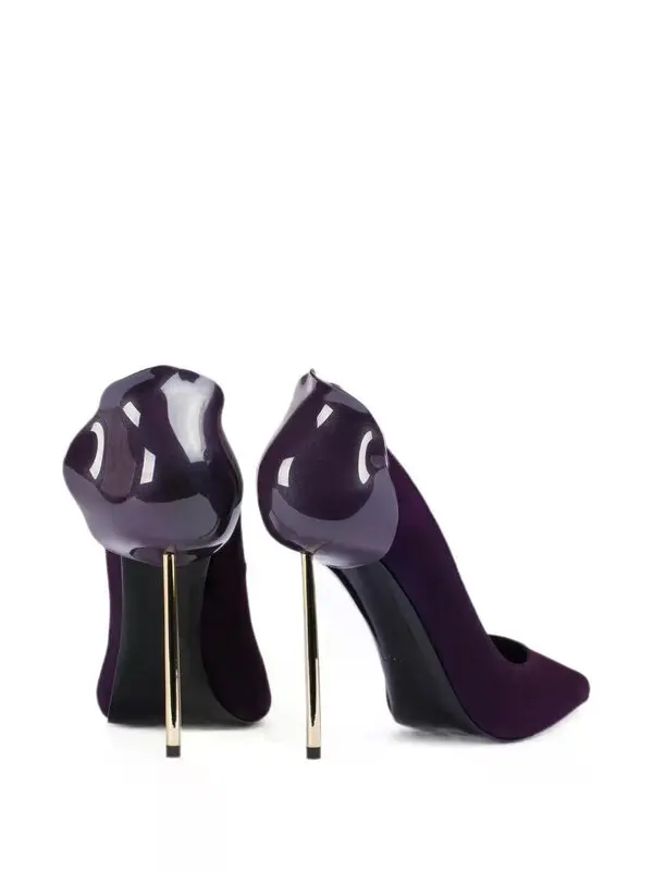 LE SILLA Petalo Suede Pumps
