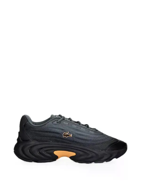 Lacoste Spinor Logo-patch Chunky Sole Sneakers - Grey