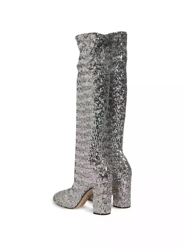 Dolce & Gabbana Sequin-embellished Boots