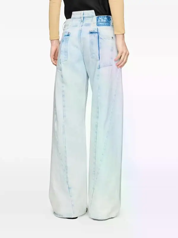 MAISON MARGIELA Spliced Curved-seam Jeans