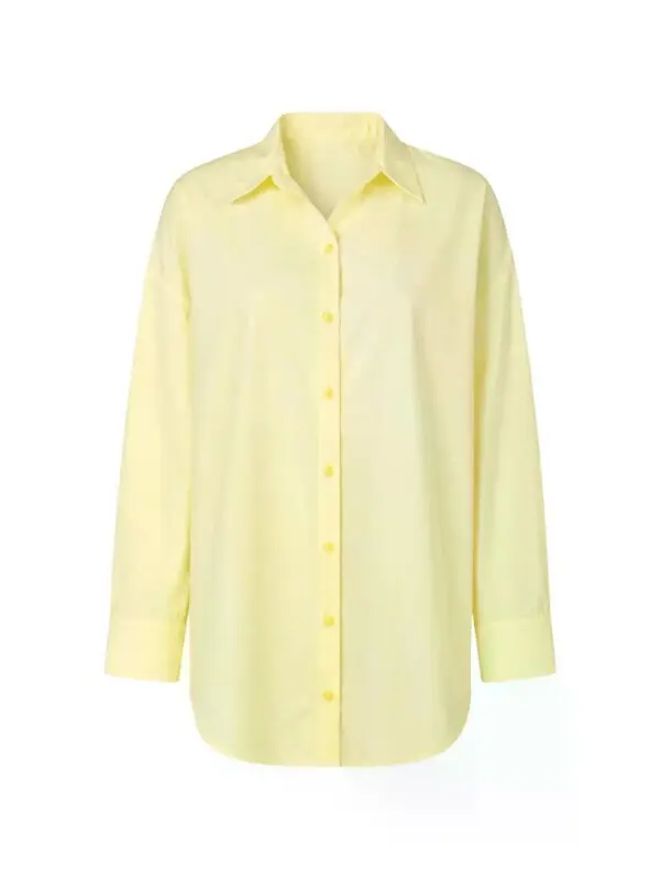 BAOBAB Wayra Resin-embellished Back-slit Shirt - Yellow