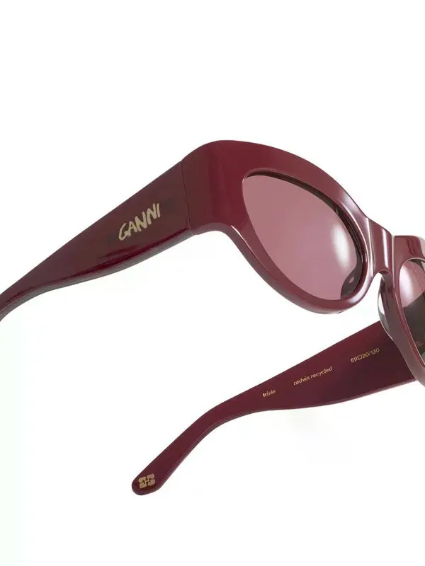 GANNI X Ace & Tate Trixie Cat-eye Sunglasses