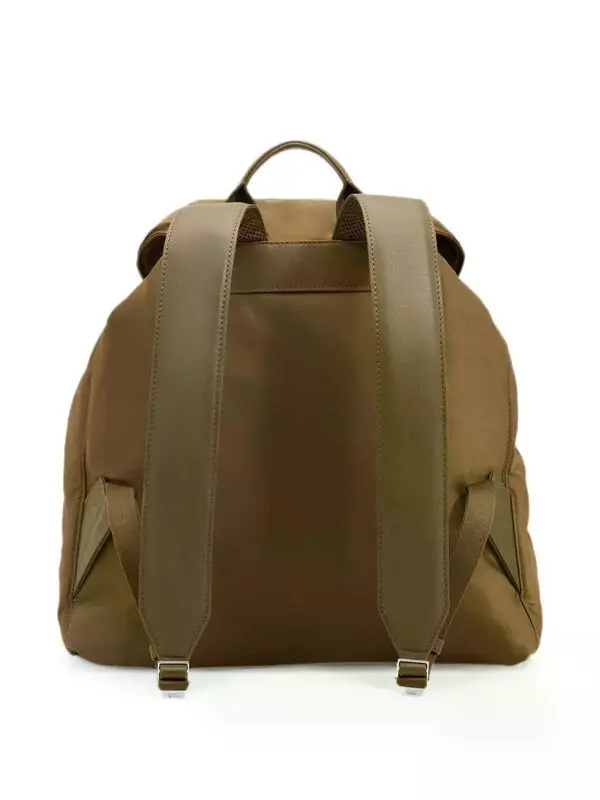 AMI Paris Nylon Marcel Flap Backpack