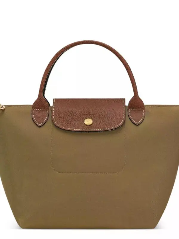 Longchamp Le Pliage Leather-trim Tote Bag