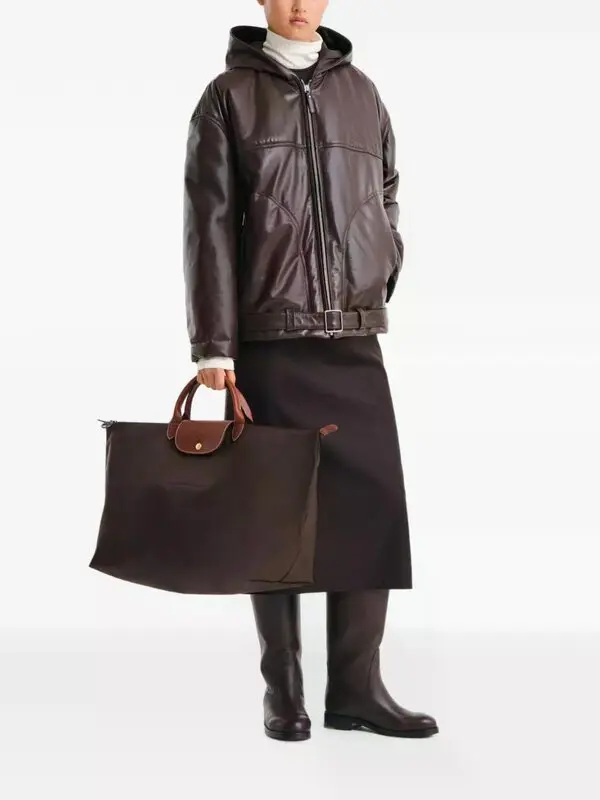 Longchamp Le Pliage Travel Bag - Brown