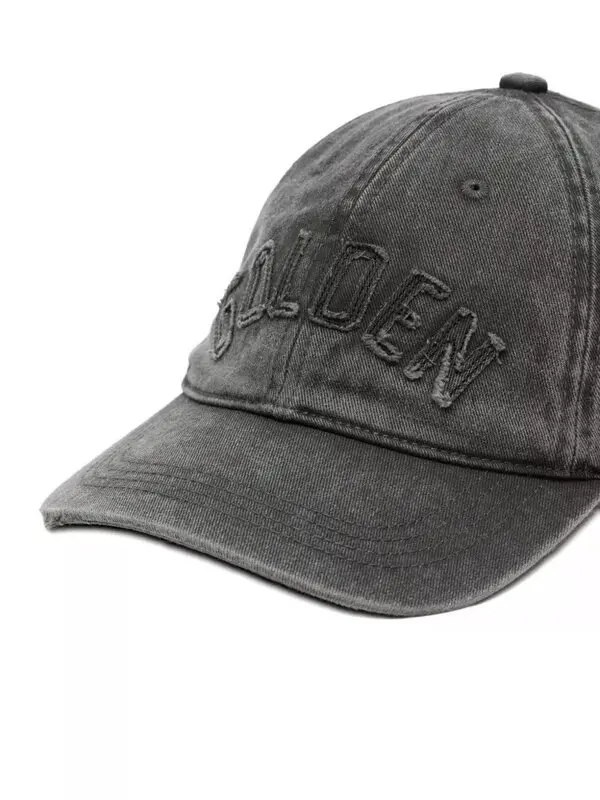 GOLDEN GOOSE Washed-effect Baseball Cap