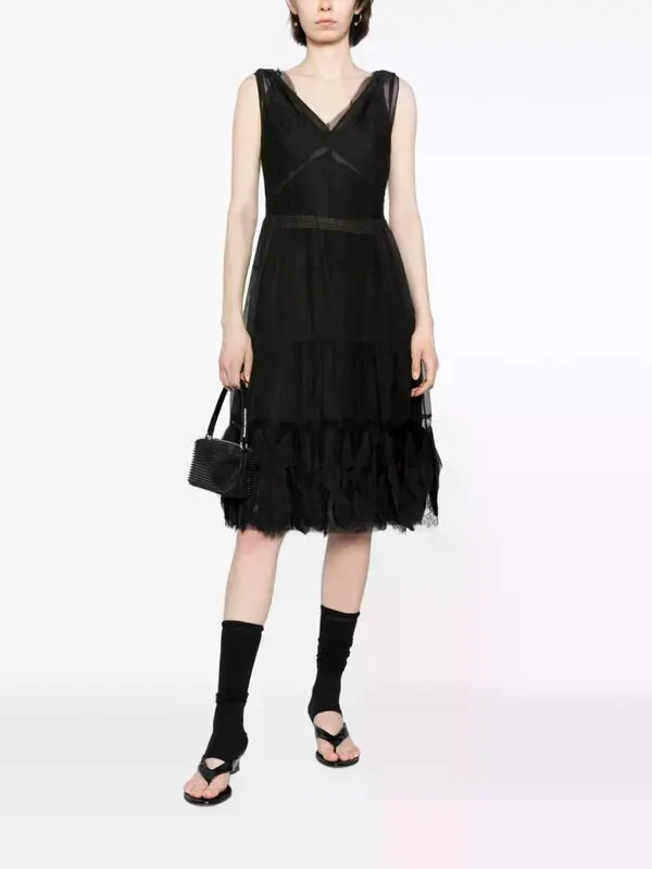 Marc Jacobs Ruffled Silk Dress