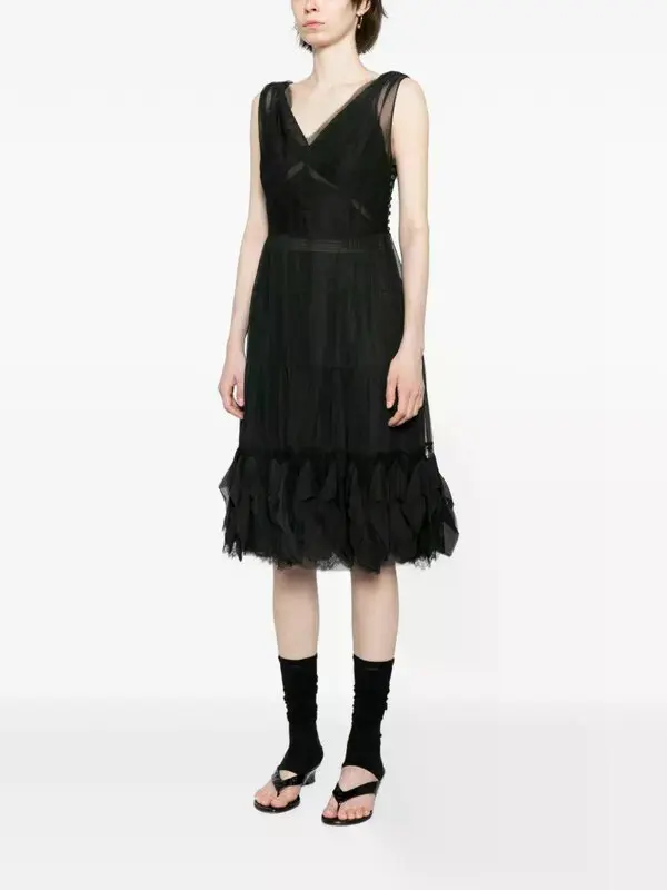 Marc Jacobs Ruffled Silk Dress