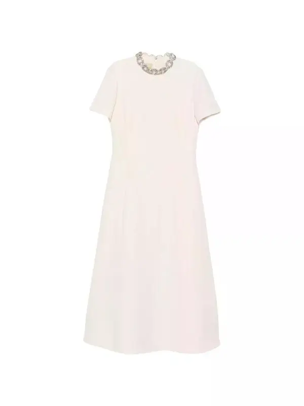 Valentino Garavani Crystal-embellished A-line Dress