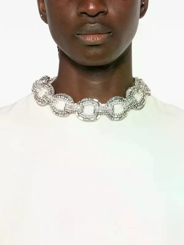 Valentino Garavani Crystal-embellished A-line Dress