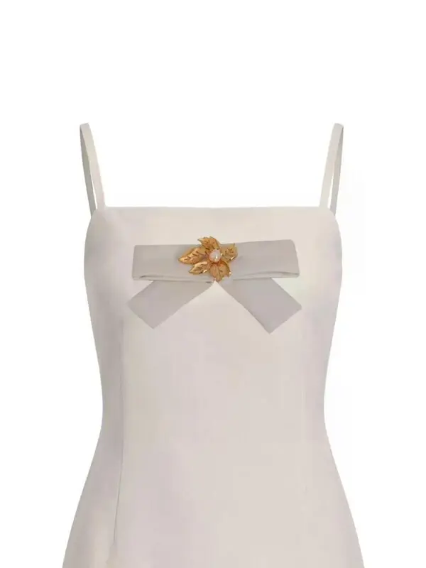 Dolce & Gabbana Bow-detail A-line Mini Dress