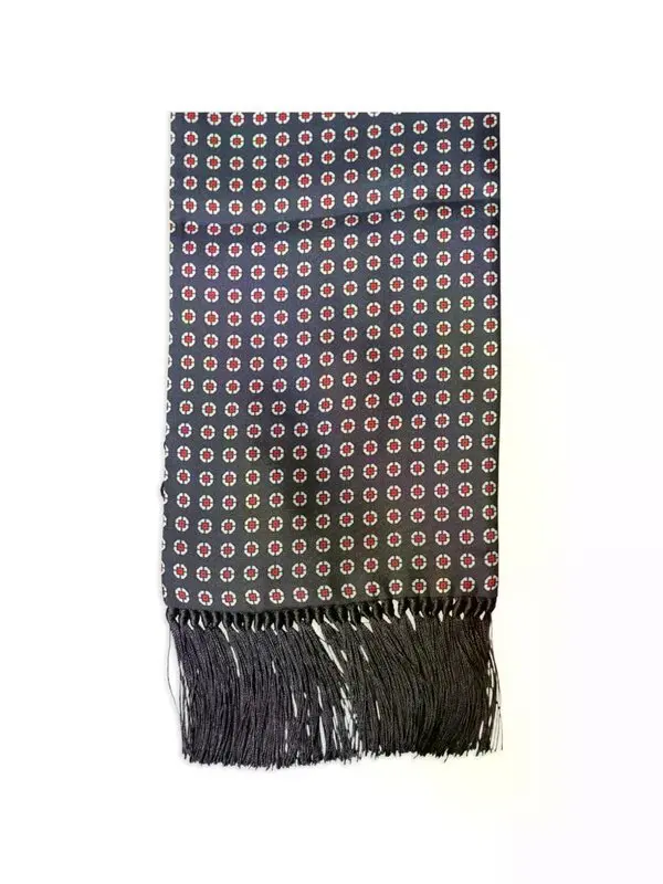 Dolce & Gabbana Patterned Fringed Scarf