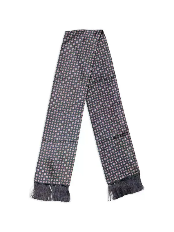 Dolce & Gabbana Patterned Fringed Scarf