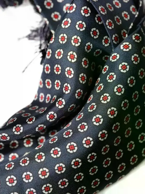 Dolce & Gabbana Patterned Fringed Scarf