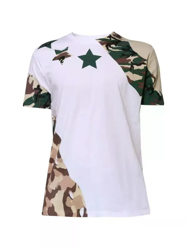 Dolce & Gabbana Camouflage-print Star-graphic T-shirt