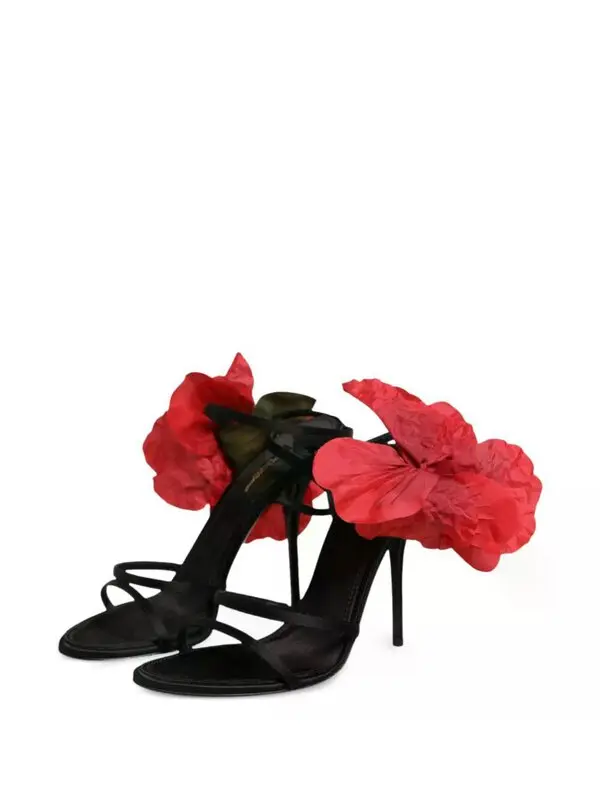 Dolce & Gabbana Floral-detail Strappy Sandals