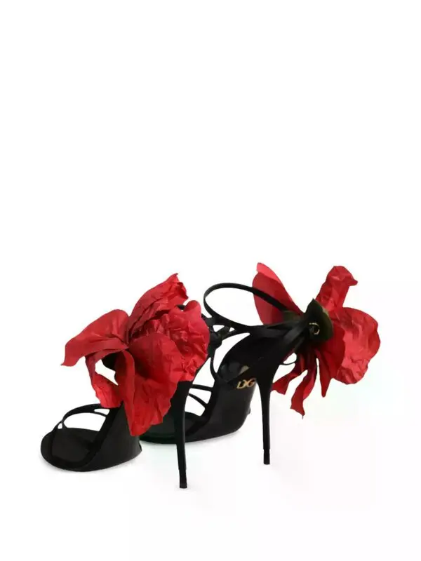 Dolce & Gabbana Floral-detail Strappy Sandals